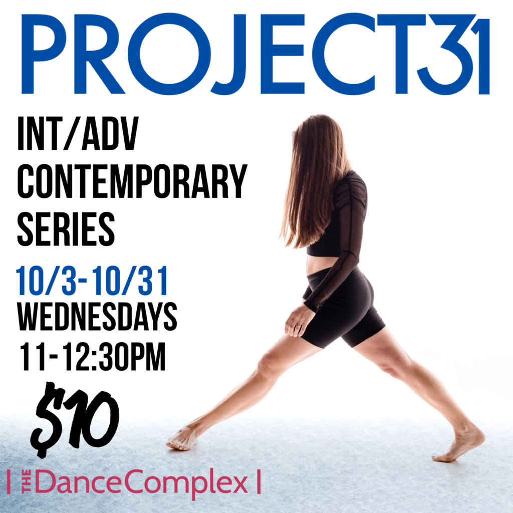 Intermediate/Advanced Contemporary Dance Series with Project 31 - BDA