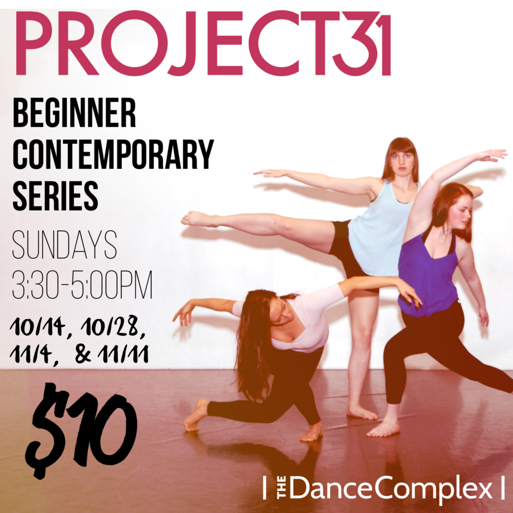 Beginner Contemporary Workshop With Project 31 - BDA